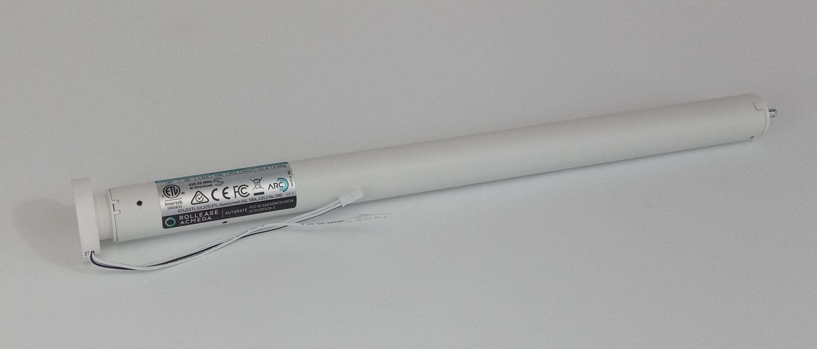 Rollease 28mm DCRF Powered Tubular Motor - Replaced by MT01-1228-06900 ...