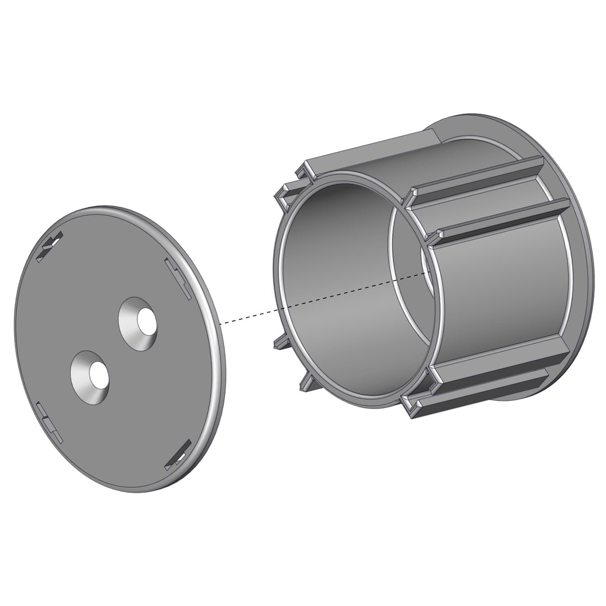 Rollease Workroom Drive Disk and Retainer Set — RollEase Acmeda Motors